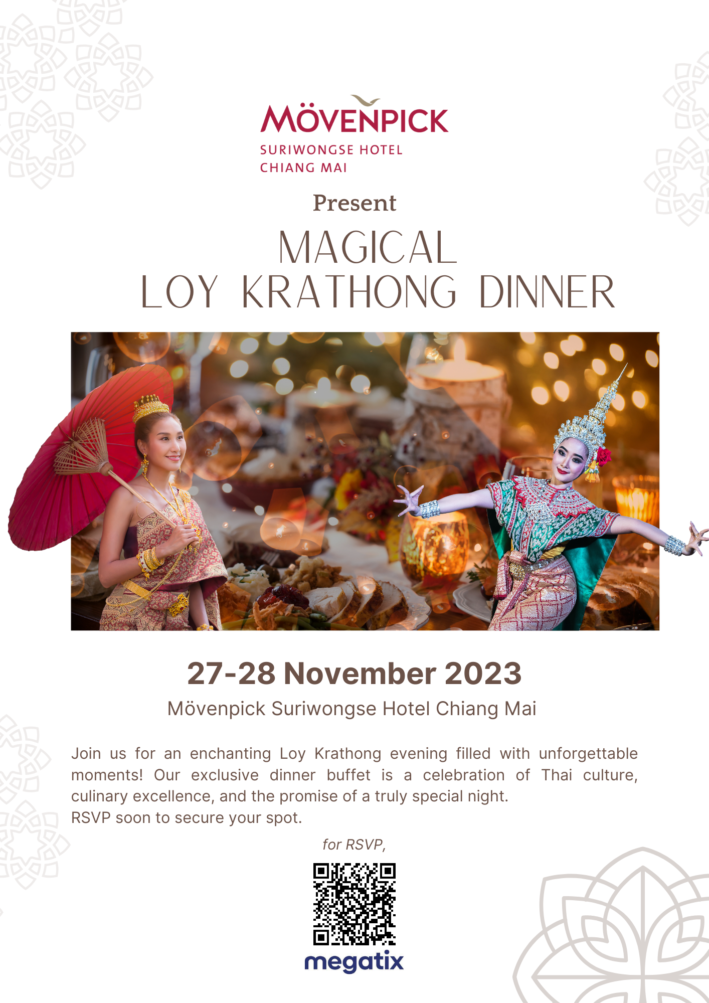 Megatix - Mövenpick Loy Krathong Buffet (Thai Lanna Style)