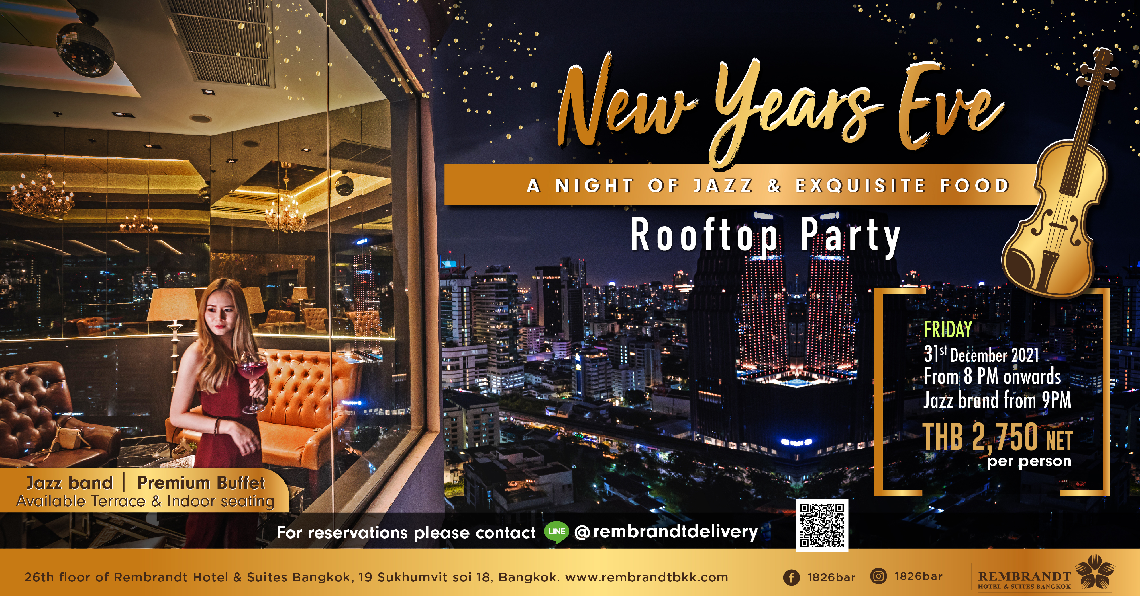 Megatix - Jazzy New Year's Eve Rooftop Dinner