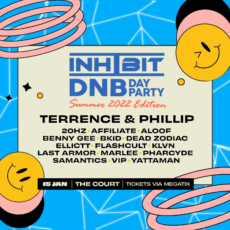 Megatix - Inhibit DnB Day Party: Summer Edition 2022