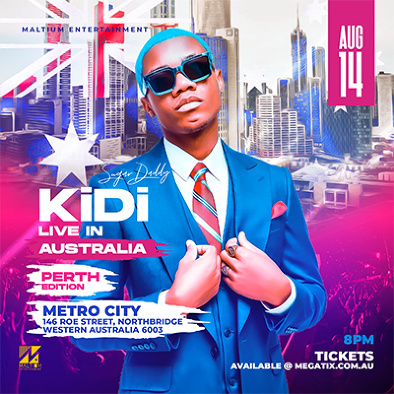 Megatix - KIDI TOUR AUSTRALIA - Perth Edition