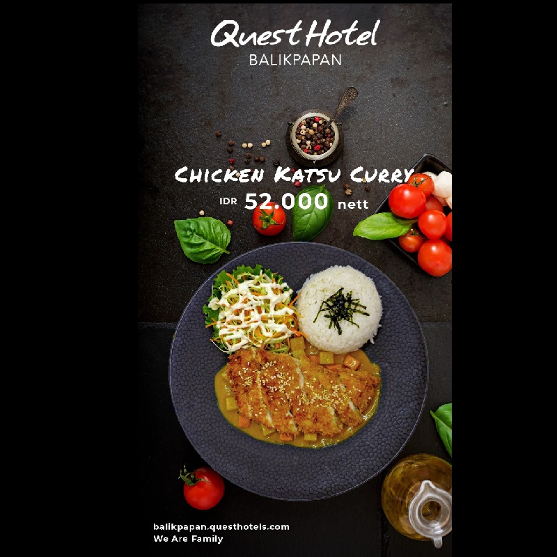 Megatix - Chicken Katsu Curry | Quest Hotel Balikpapan | Balikpapan ...