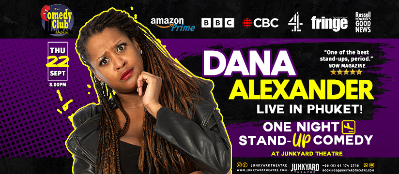 Megatix - Stand-Up Comedy - DANA ALEXANDER (Amazon Prime, BBC, CBC ...