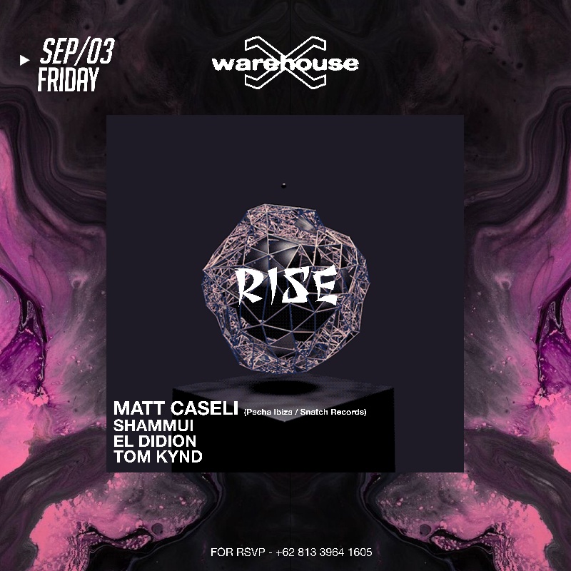 Megatix - THE WAREHOUSE X RISE | 02 SEPTEMBER