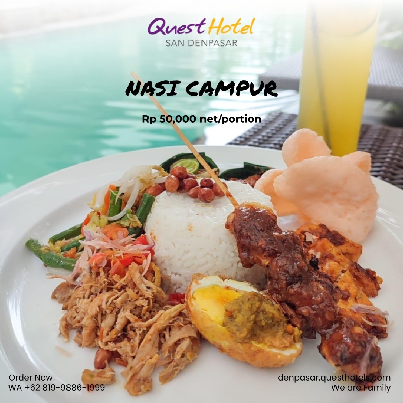 Megatix - Nasi Campur | Quest Hotel San Denpasar | Bali - Indonesia