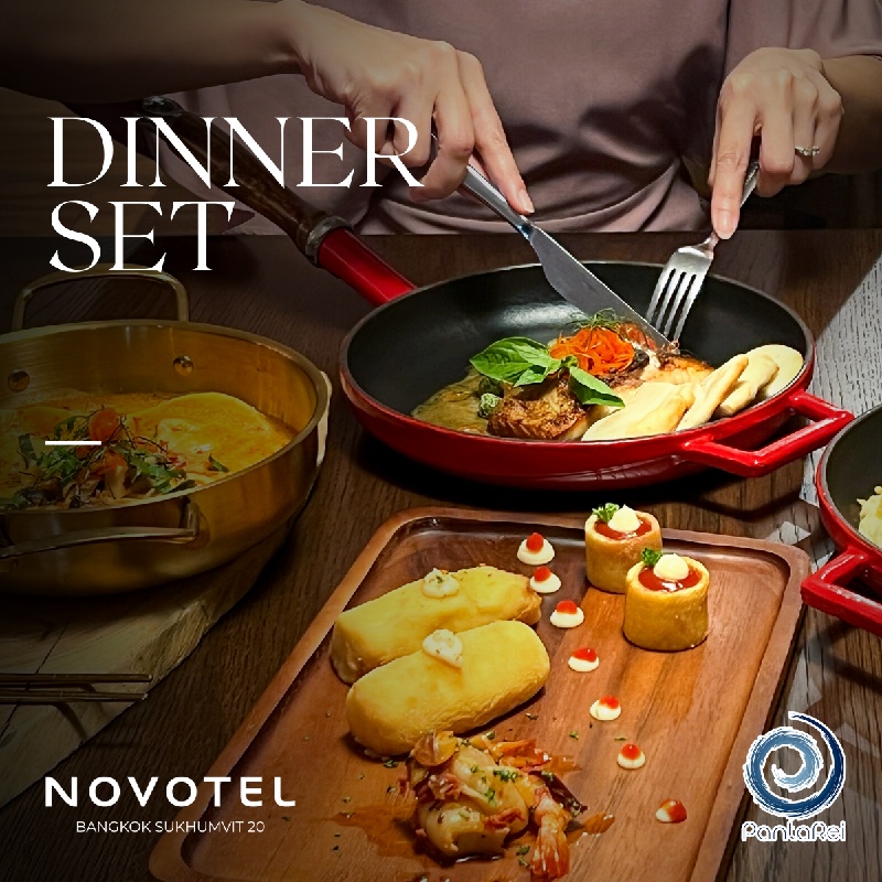 Megatix - Set Menu at PantaRei | Novotel Bangkok Sukhumvit20