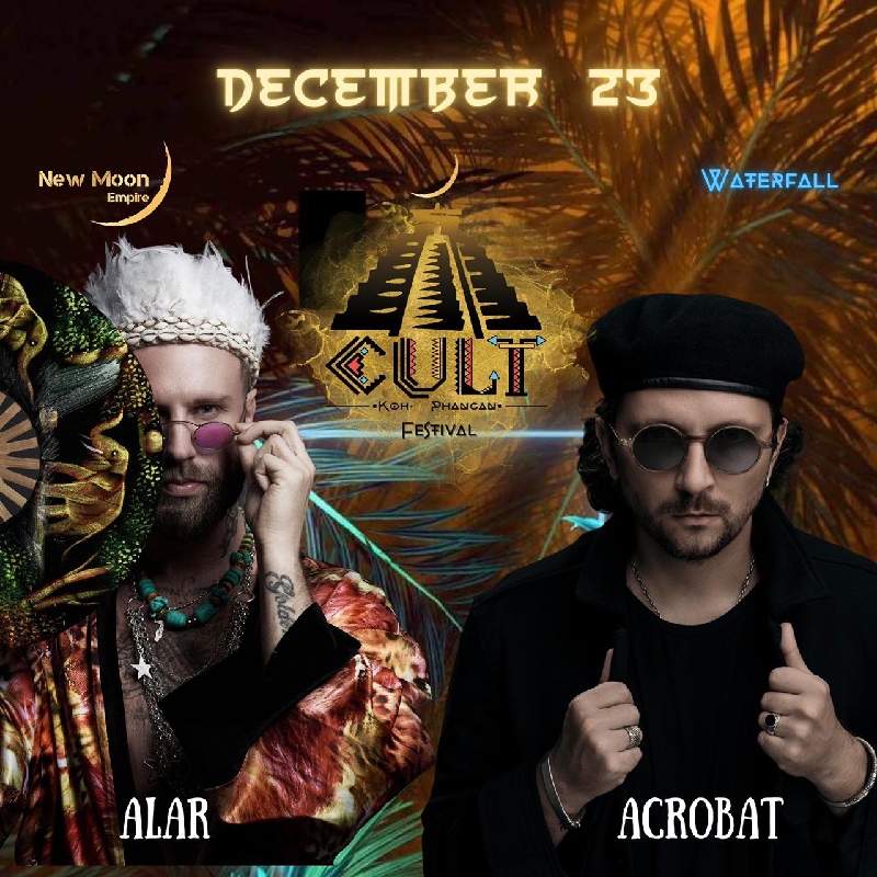 Megatix - 23 December Alexander Alar in Cult Festival