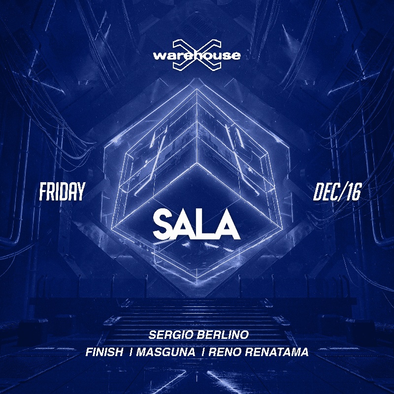 Megatix - WAREHOUSE X SALA 16 DECEMBER 2022