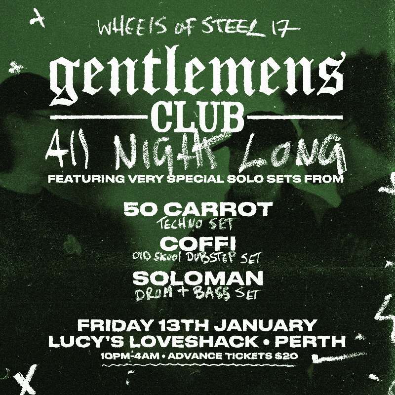 Megatix - Gentlemens Club | All Night Long