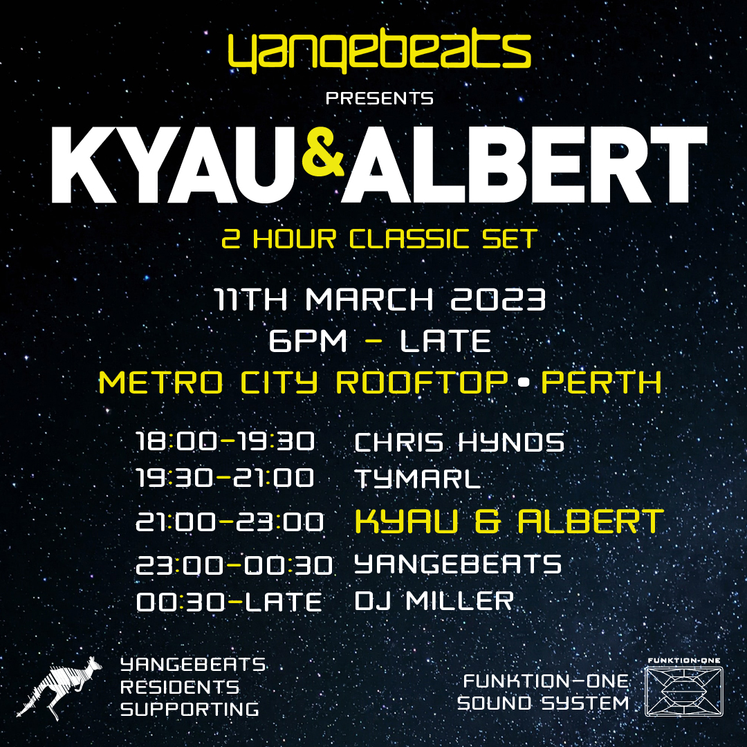 Megatix - YANGEBEATS Presents: ROOFTOP RAVE with KYAU & ALBERT