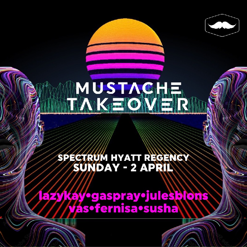 Megatix - Mustache Takeover Spectrum | Rooftop Party | Sunday Session