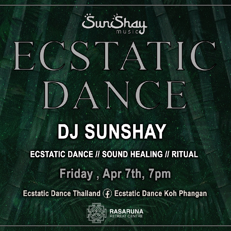 Megatix - Ecstatic Dance @ Rasaruna with Sunshay & Friends