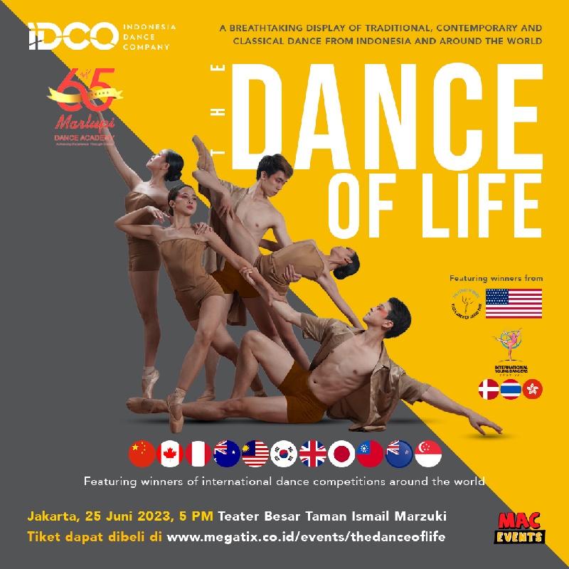 Megatix - The Dance Of Life - with Indonesia's International Award Winning Dancers