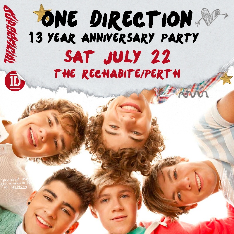 Megatix - One Direction 13 Year Anniversary Party - Perth