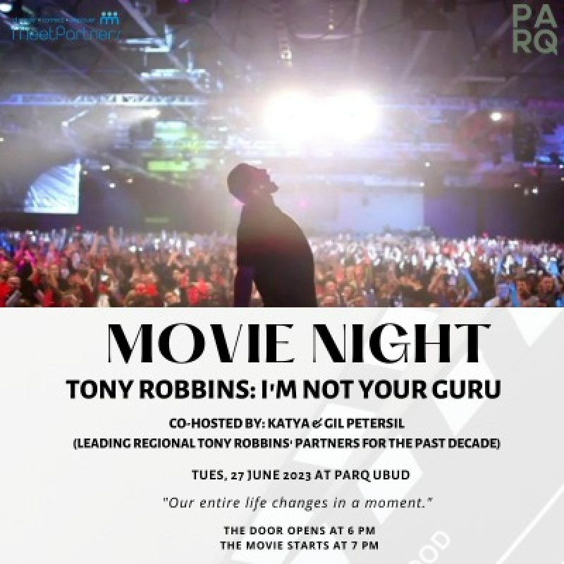 Megatix - Movie Night: Tony Robbins - I’m Not Your Guru