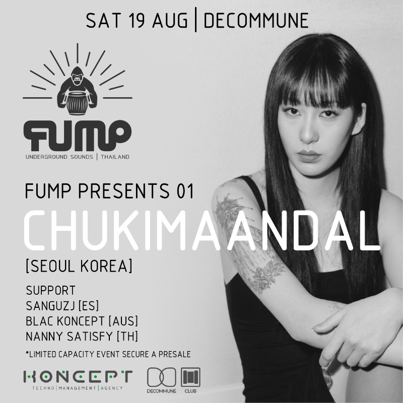 Megatix - FUMP Presents 01: chukimaandal [Seoul, Korea]