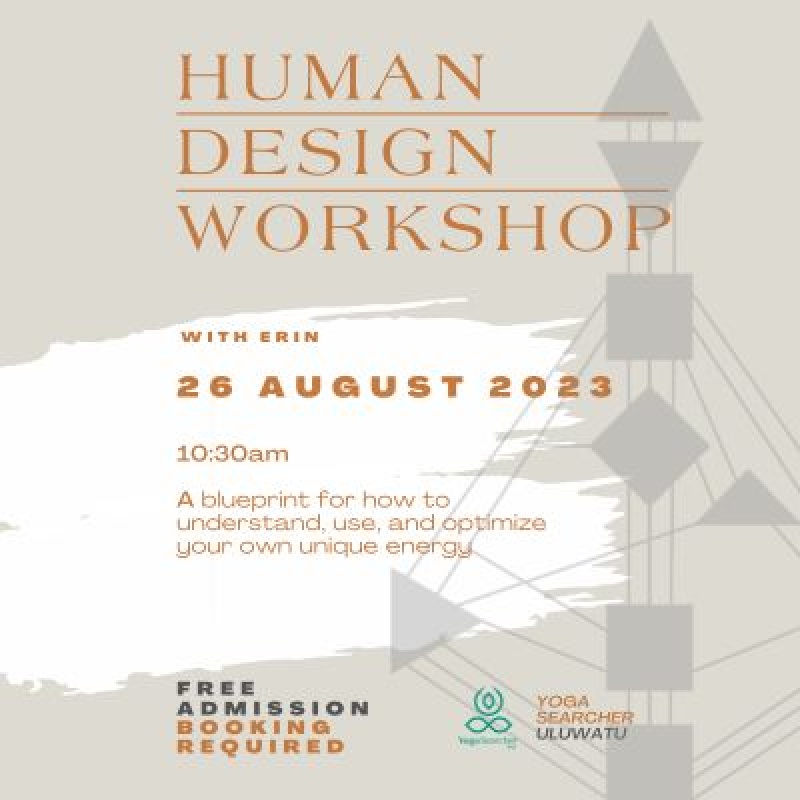 Megatix - HUMAN DESIGN WORKSHOP - free admission