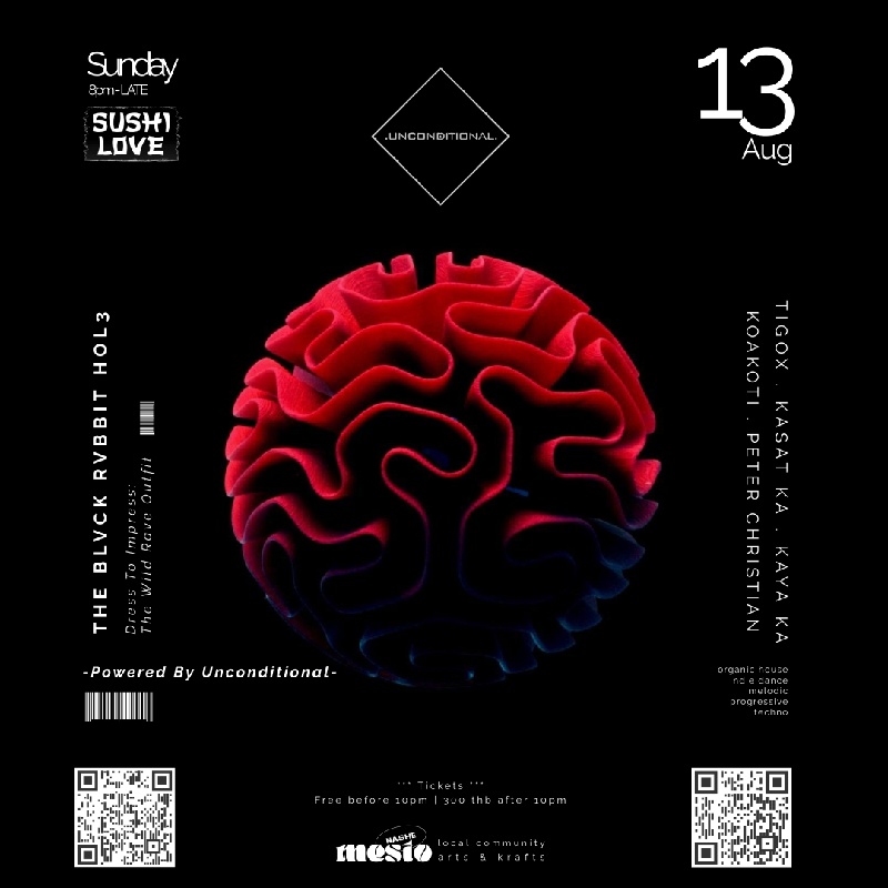 Megatix - The Black Rabbit Hole | Powered By Unconditional | Dress To ...