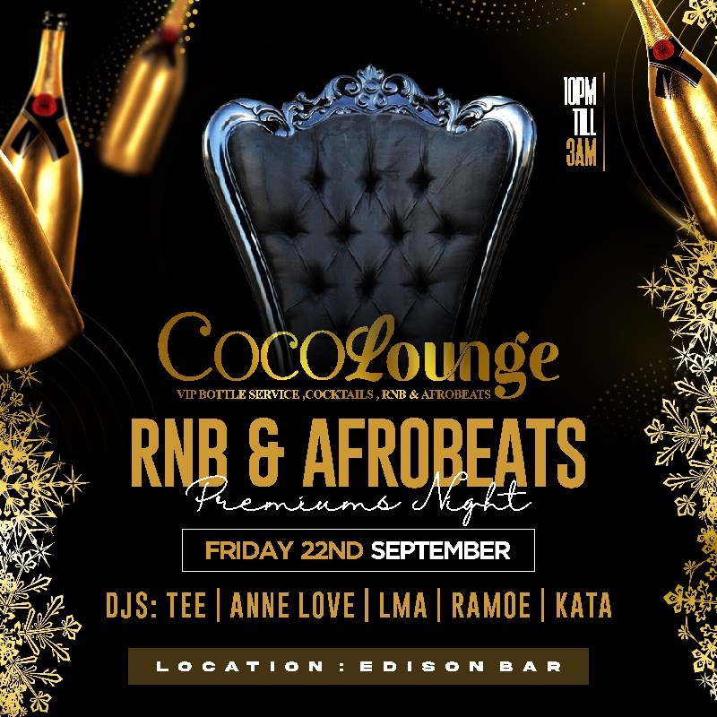 Megatix - COCO LOUNGE EDISON BIRTHDAY