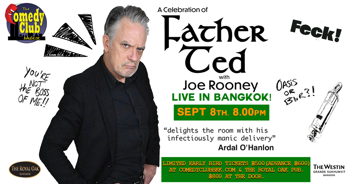 Megatix - A CELEBRATION OF FATHER TED with JOE ROONEY (FATHER DAMO ...