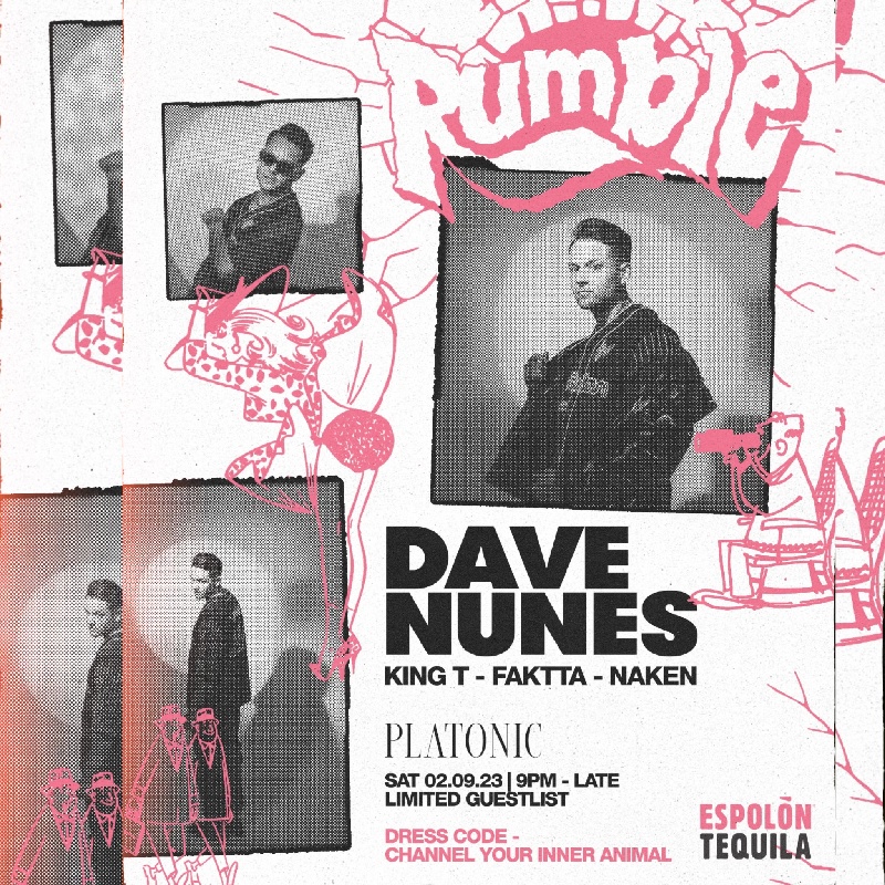 Megatix - RUMBLE x DAVE NUNES