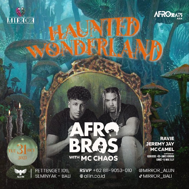 Megatix - AFRO BROS x Haunted Wonderland