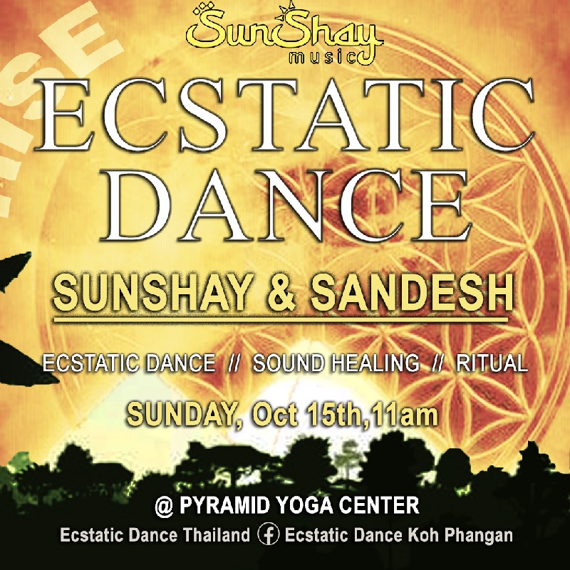 Megatix - Rise ECSTATIC DANCE @ Pyramid with SunShay & Sandesh