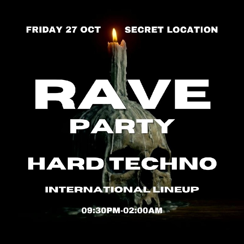 Megatix - 🎃⛓️HALLOWEEN SECRET RAVE PARTY