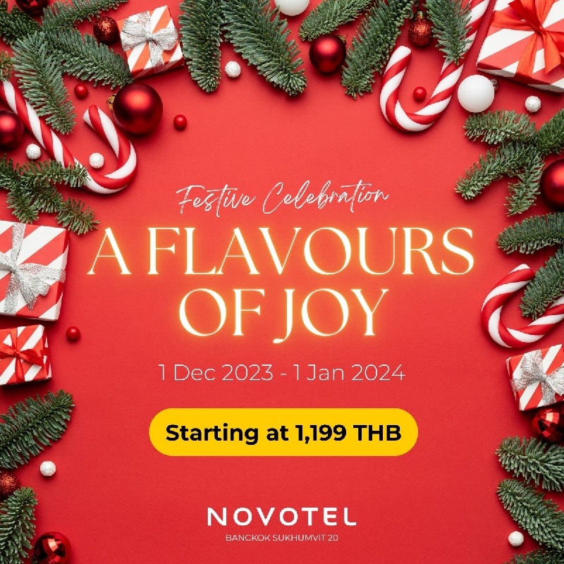 Megatix - Festive Season 2023 | Novotel Bangkok Sukhumvit 20
