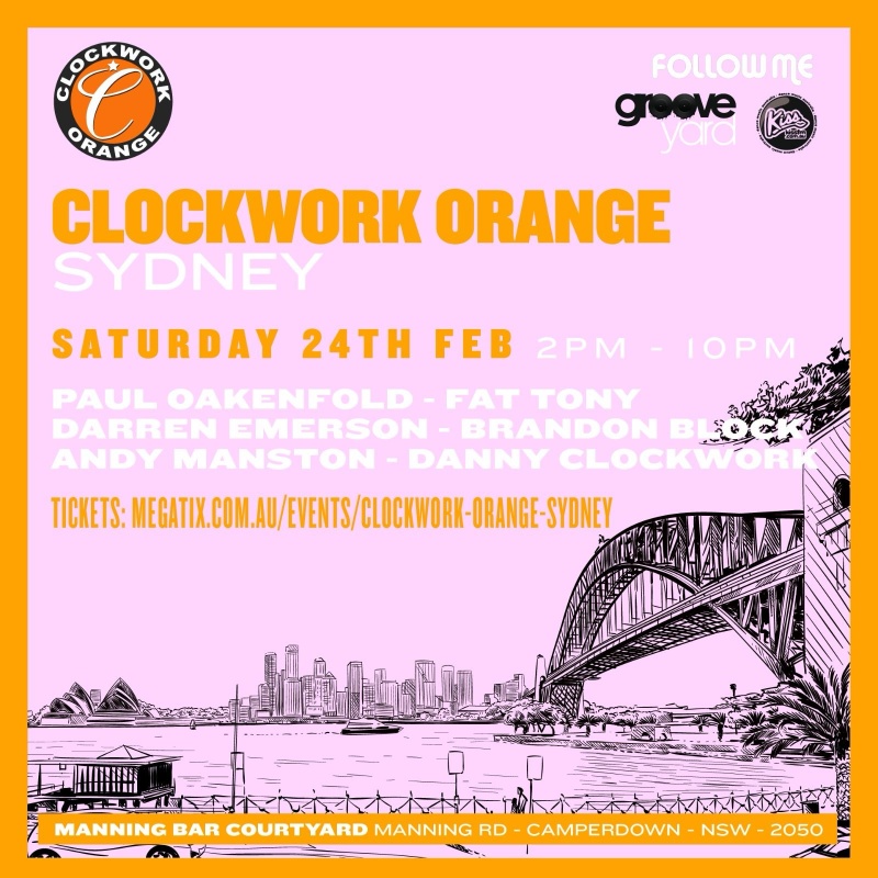 Megatix - Clockwork Orange Sydney