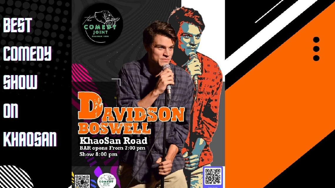 Megatix - Best Comedy Show On Khaosan! with Davidson Boswell