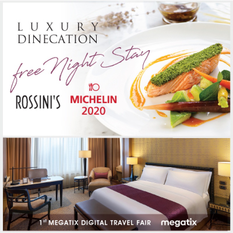 Megatix - LUXURY DINNER WITH FREE NIGHT STAY - 1st MEGATIX DIGITAL ...