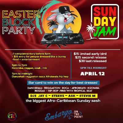Megatix - Sunday Jam Easter Party