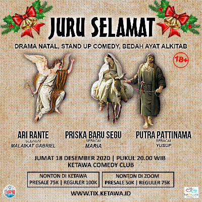Megatix - JURU SELAMAT - Christmas Comedy Show